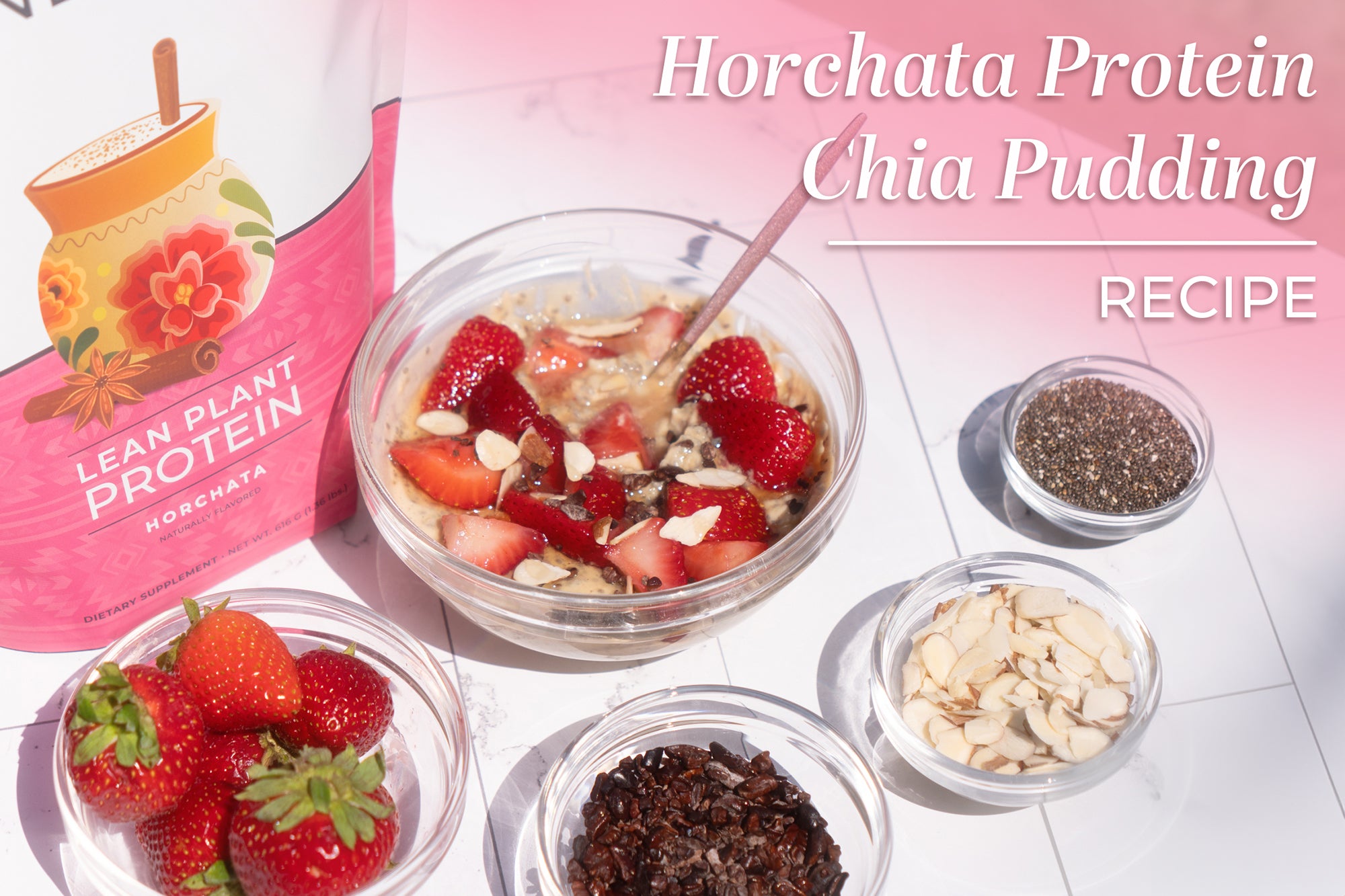 Horchata Protein Chia Pudding Recipe – ONE SOL™ | Natural Plant Based ...