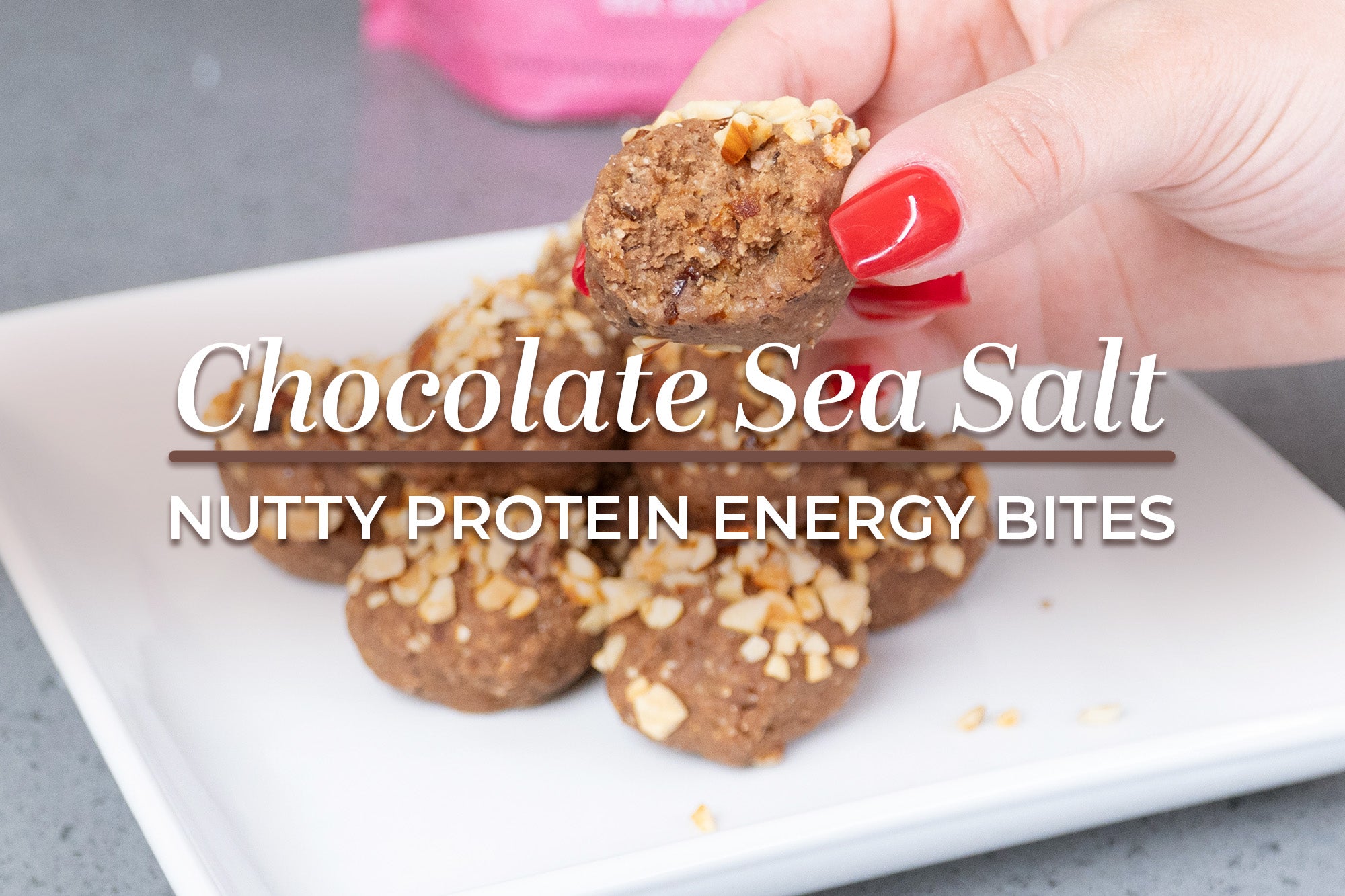 Chocolate Sea Salt Nutty Protein Energy Bites: A Perfectly Indulgent F ...