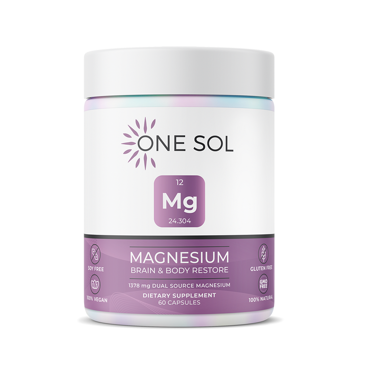 Magnesium – ONE SOL™ | Natural Plant Based Supplements