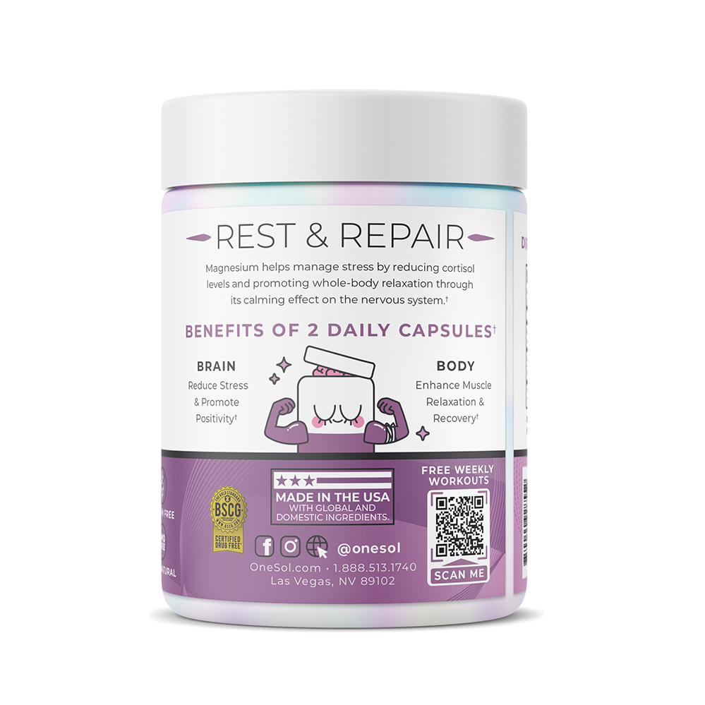 Magnesium – ONE SOL™ | Natural Plant Based Supplements