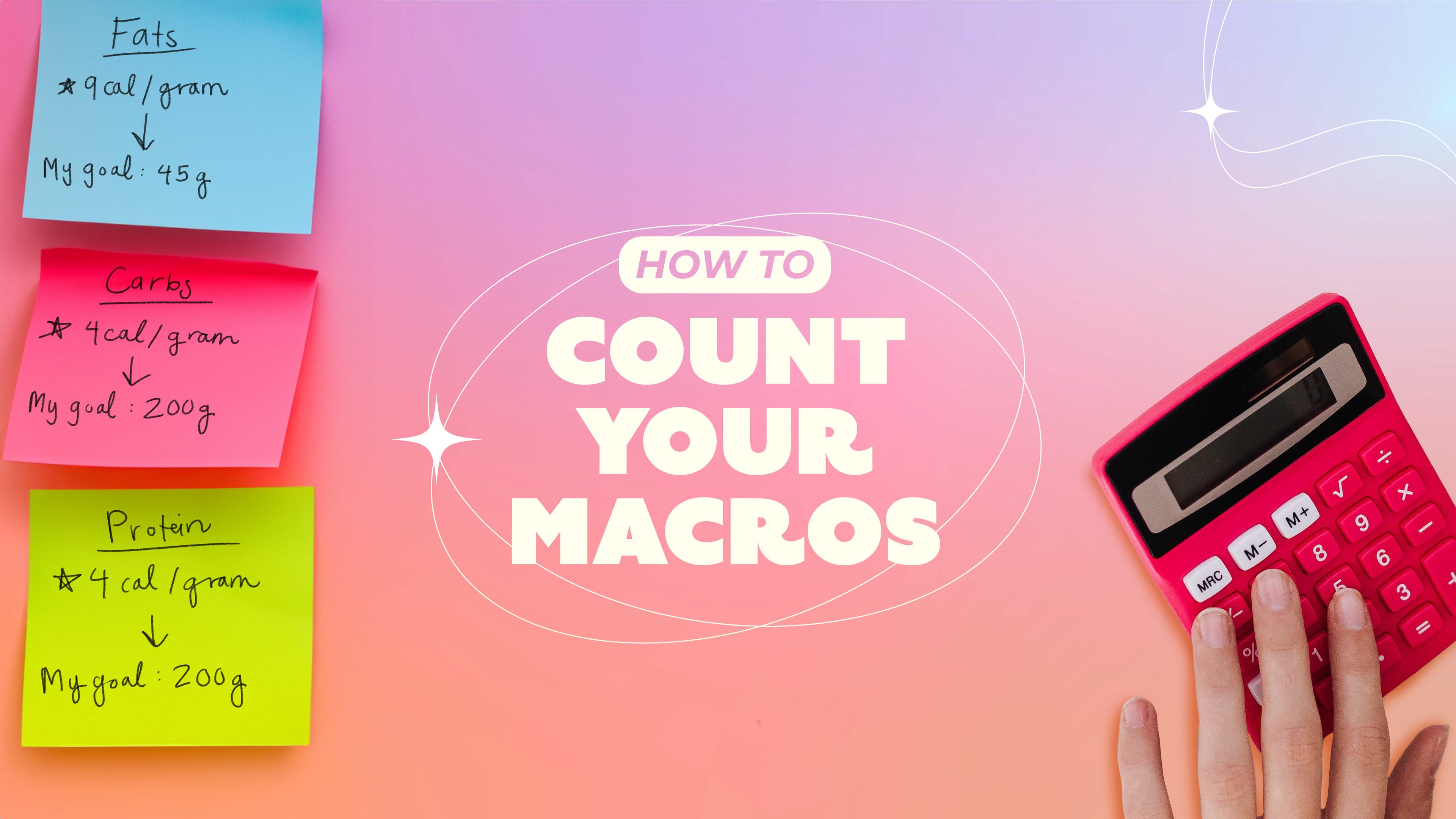 How to Count Your Macros – ONE SOL™ | Natural Plant Based Supplements