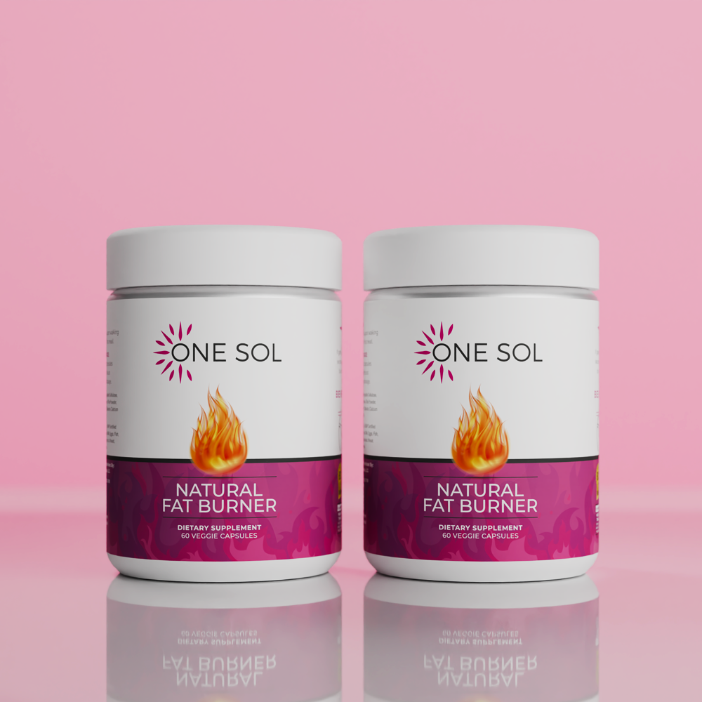Natural Fat Burner (2pk) – ONE SOL™ | Natural Plant Based Supplements