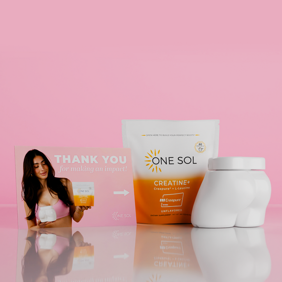 One Sol Creatine+ Leucine – ONE SOL™ | Natural Plant Based Supplements