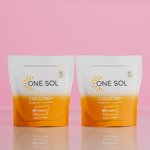 One Sol Creatine+ Leucine – ONE SOL™ | Natural Plant Based Supplements