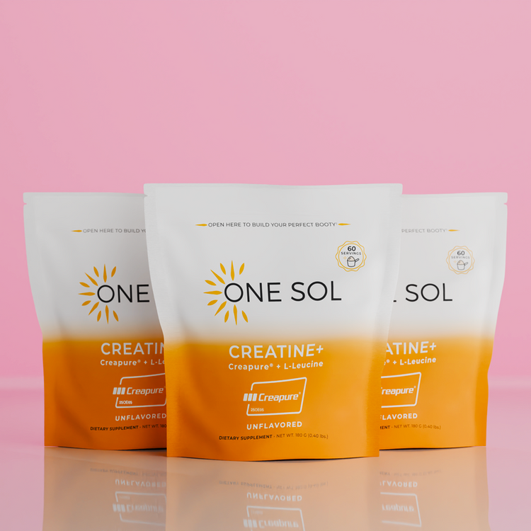 One Sol Creatine+ Leucine – ONE SOL™ | Natural Plant Based Supplements