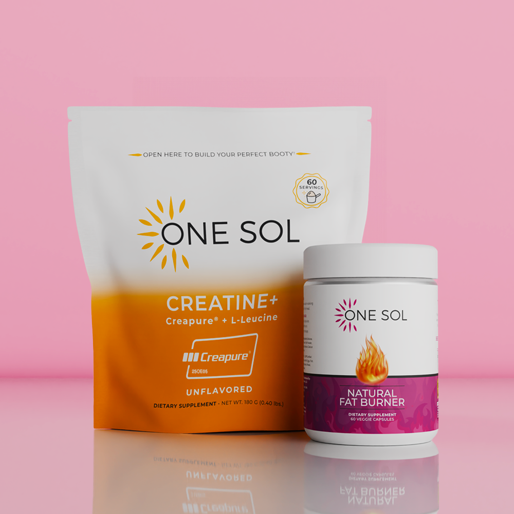 Creatine & Burn Bundle - Creatine+ – ONE SOL™ | Natural Plant Based ...