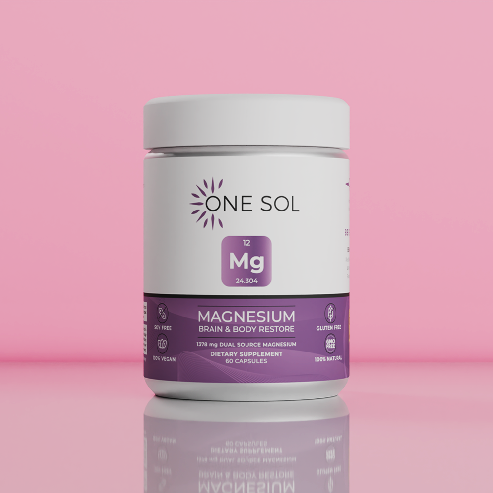 Magnesium – ONE SOL™ | Natural Plant Based Supplements