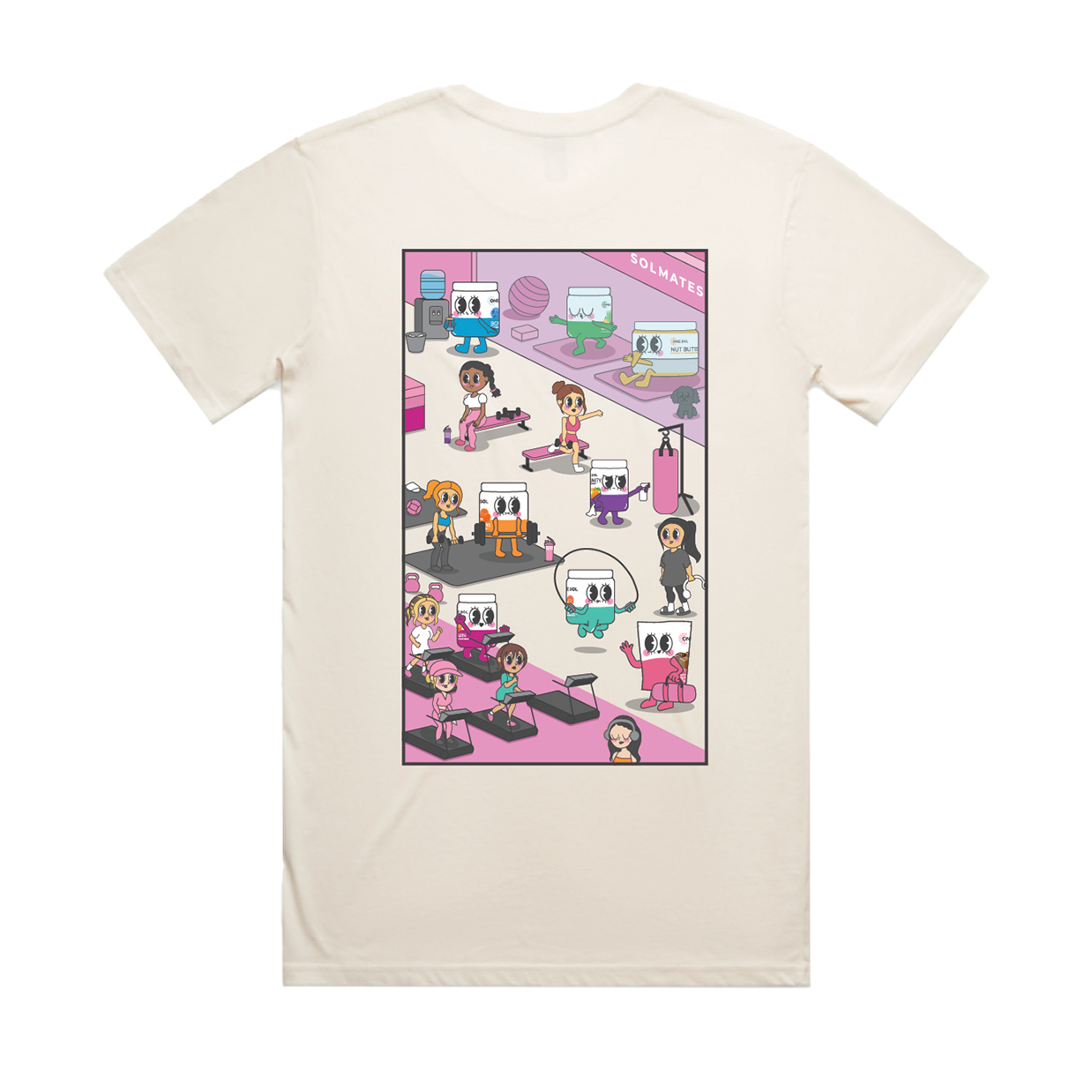 One Sol Gym T-Shirt – ONE SOL™ | Natural Plant Based Supplements