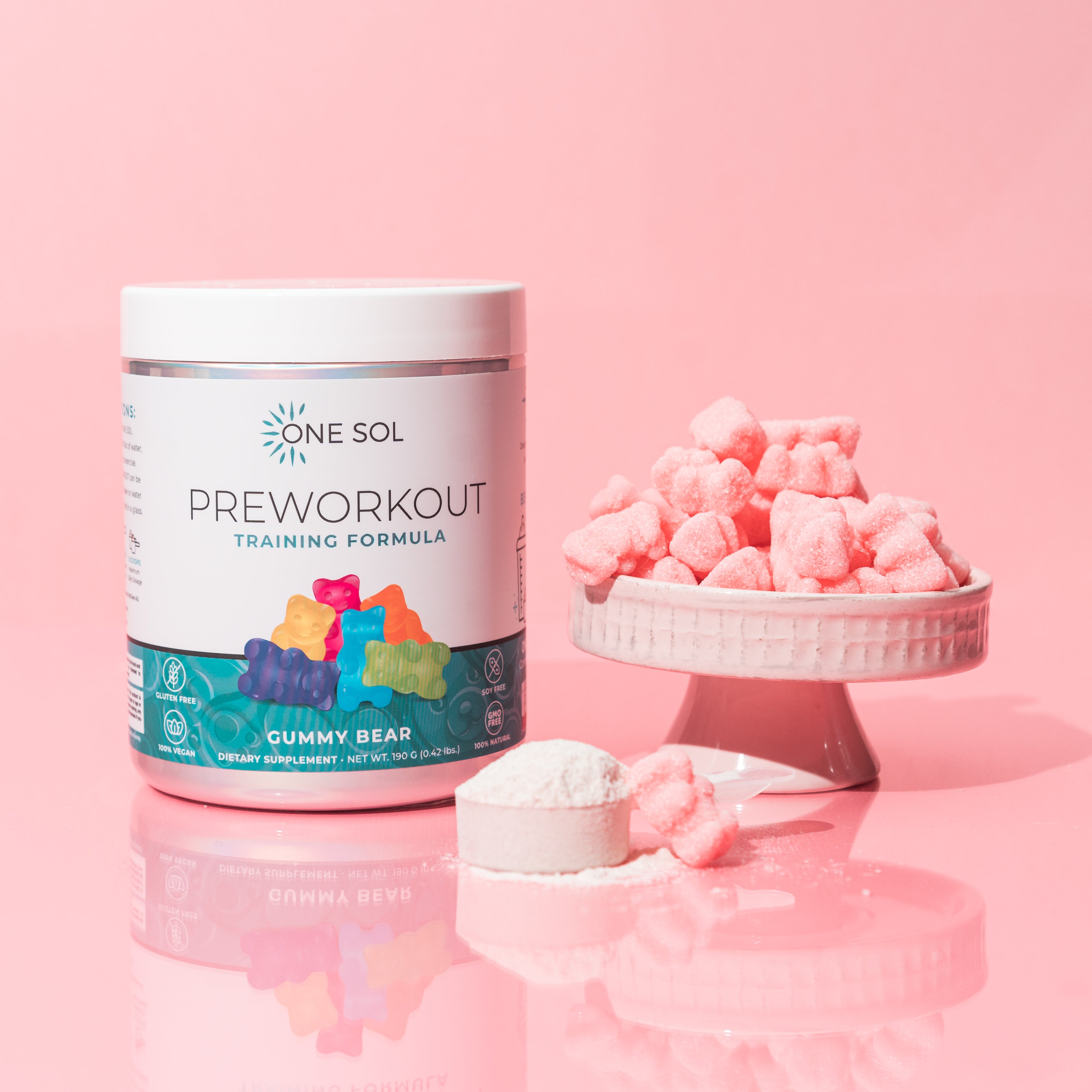 Pre Workout Training Formula (3pk) – ONE SOL™ | Natural Plant Based ...