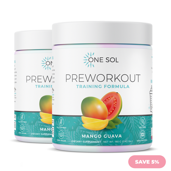 Pre Workout Training Formula – ONE SOL™ | Natural Plant Based Supplements