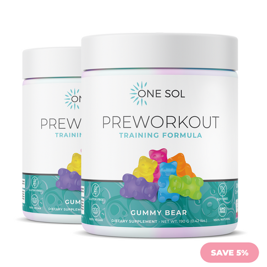 Pre Workout Training Formula – ONE SOL™ | Natural Plant Based Supplements